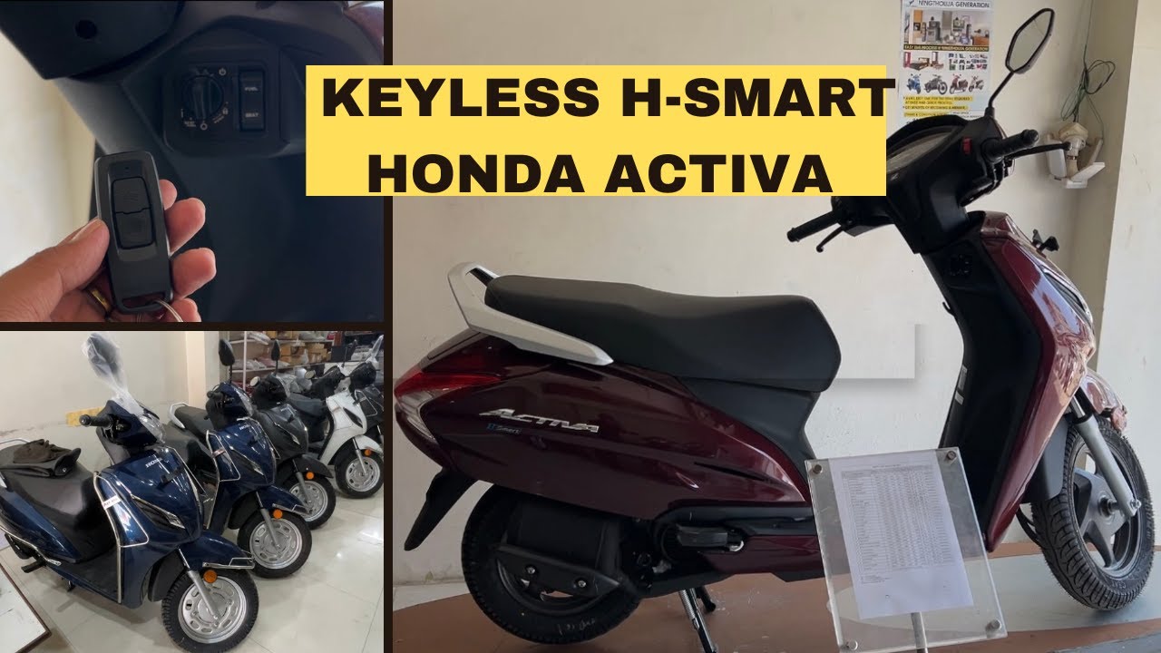 Keyless Honda Activa 😱 | full details in Manipuri. - YouTube