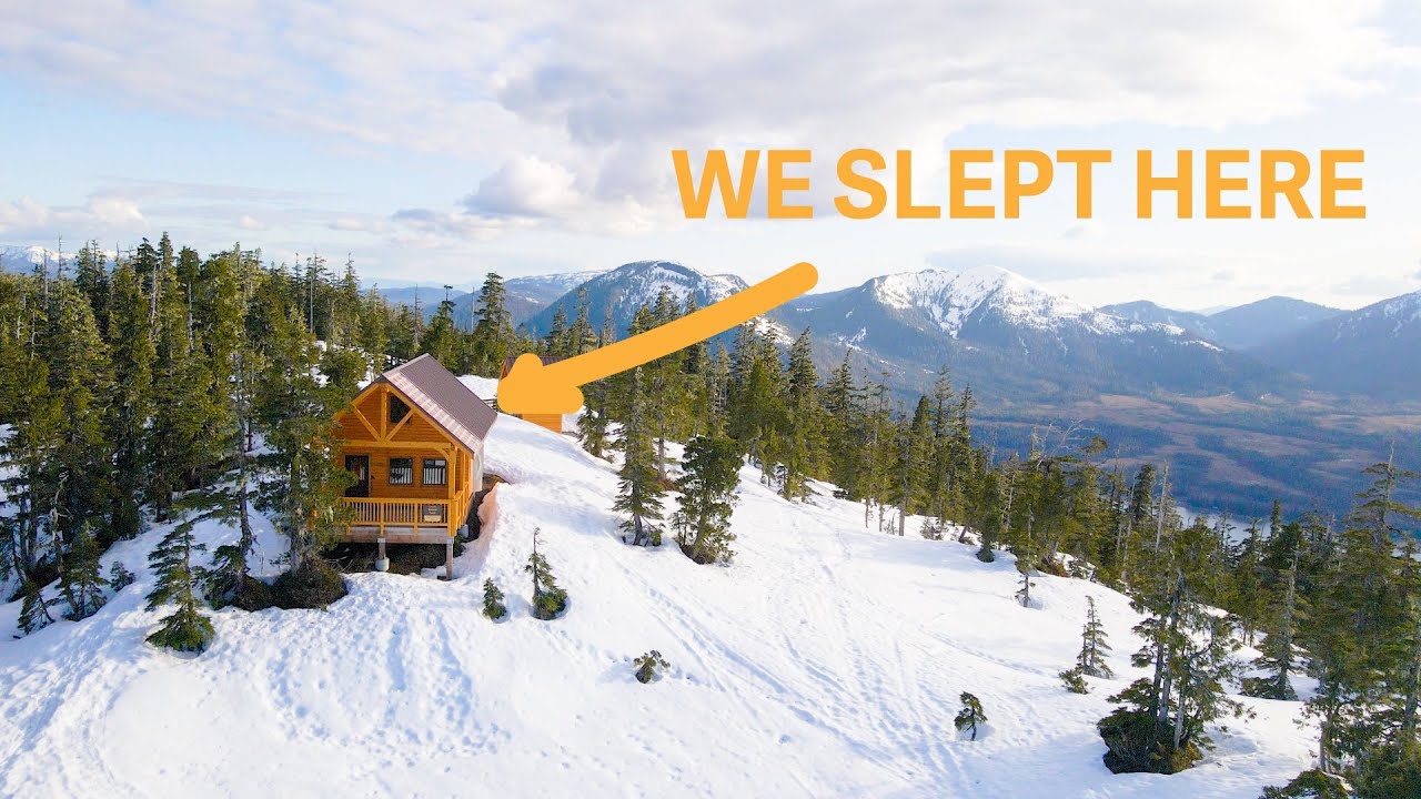 Overnight at a Remote Alaskan Cabin - YouTube