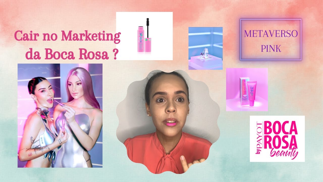 Testando Lançamento da Boca Rosa | Linha Pink Inspirada no Metaverso 🪐🌠 ...