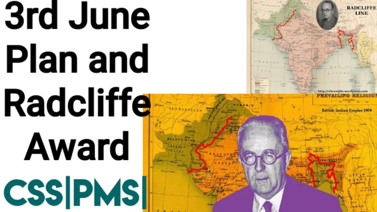 Third June Plan and Redcliffe Award| Urdu/Hindi| CSS|PMS| - YouTube