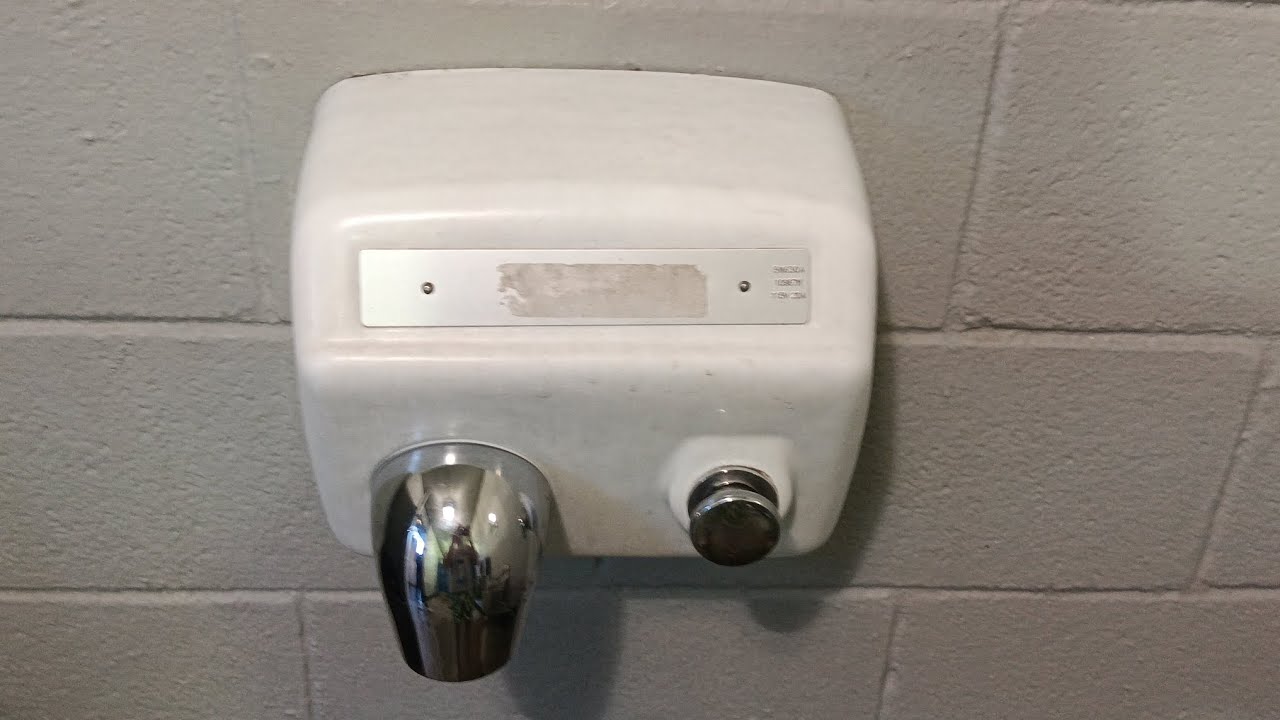 Dayton Model A Hand Dryer @ Lake Washington, Renton WA. - YouTube