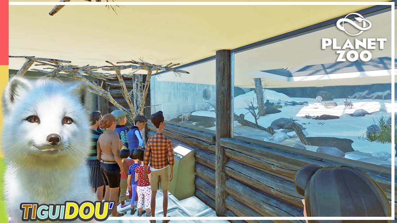 Arctic Fox Habitat Part 2 | Tiguidou Zoo Episode 12 | Planet Zoo - YouTube