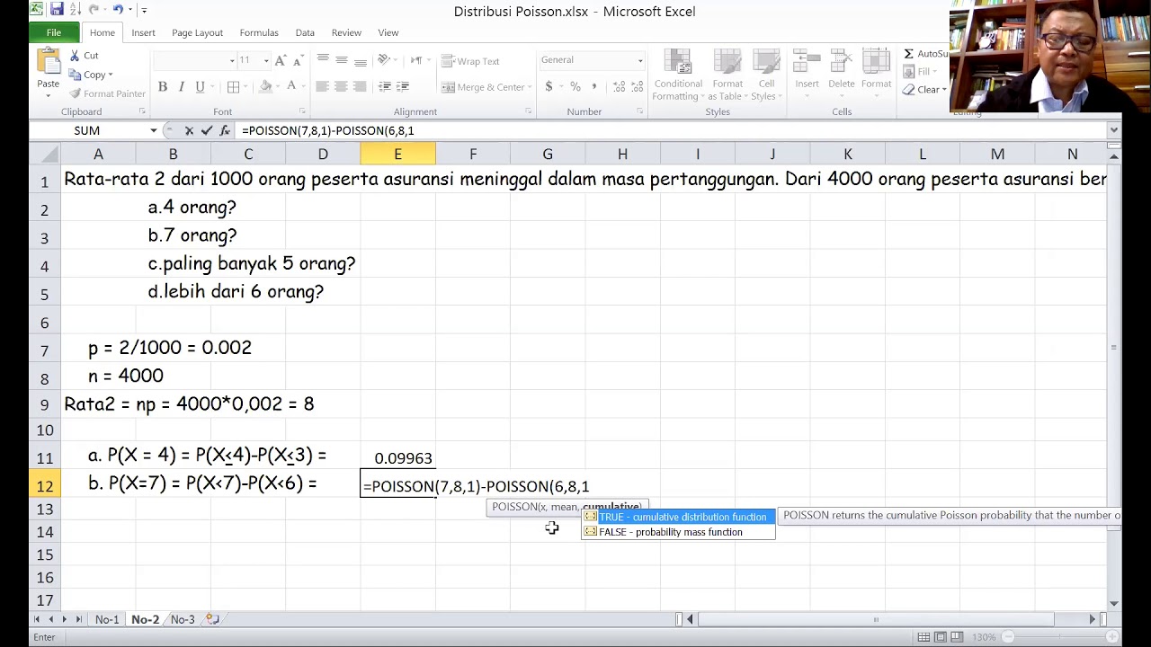 Distribusi Poisson - YouTube