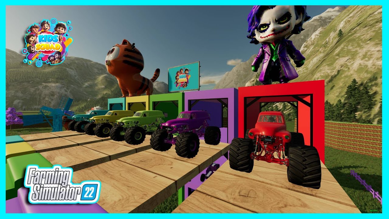 Farming Simulator 22 | Monster Trucks | FS22 | - YouTube