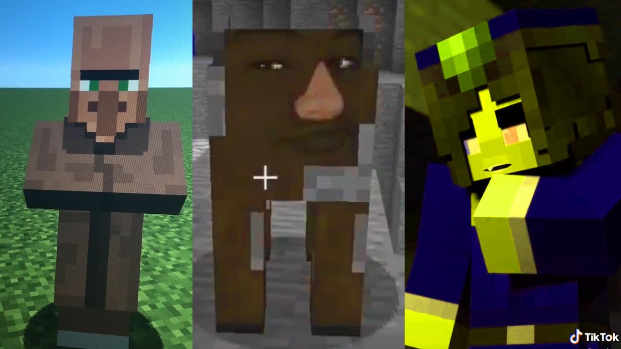 TIK TOK MINECRAFT COMPILATION 1 BEST MOMENTS + FAILS + LAUGHTER + FUNNY ...