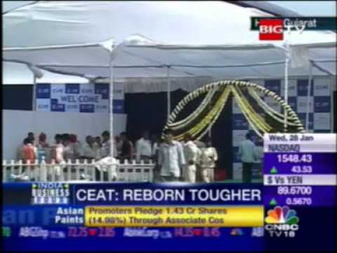 CEAT - Halol Launch - CNBC coverage - YouTube