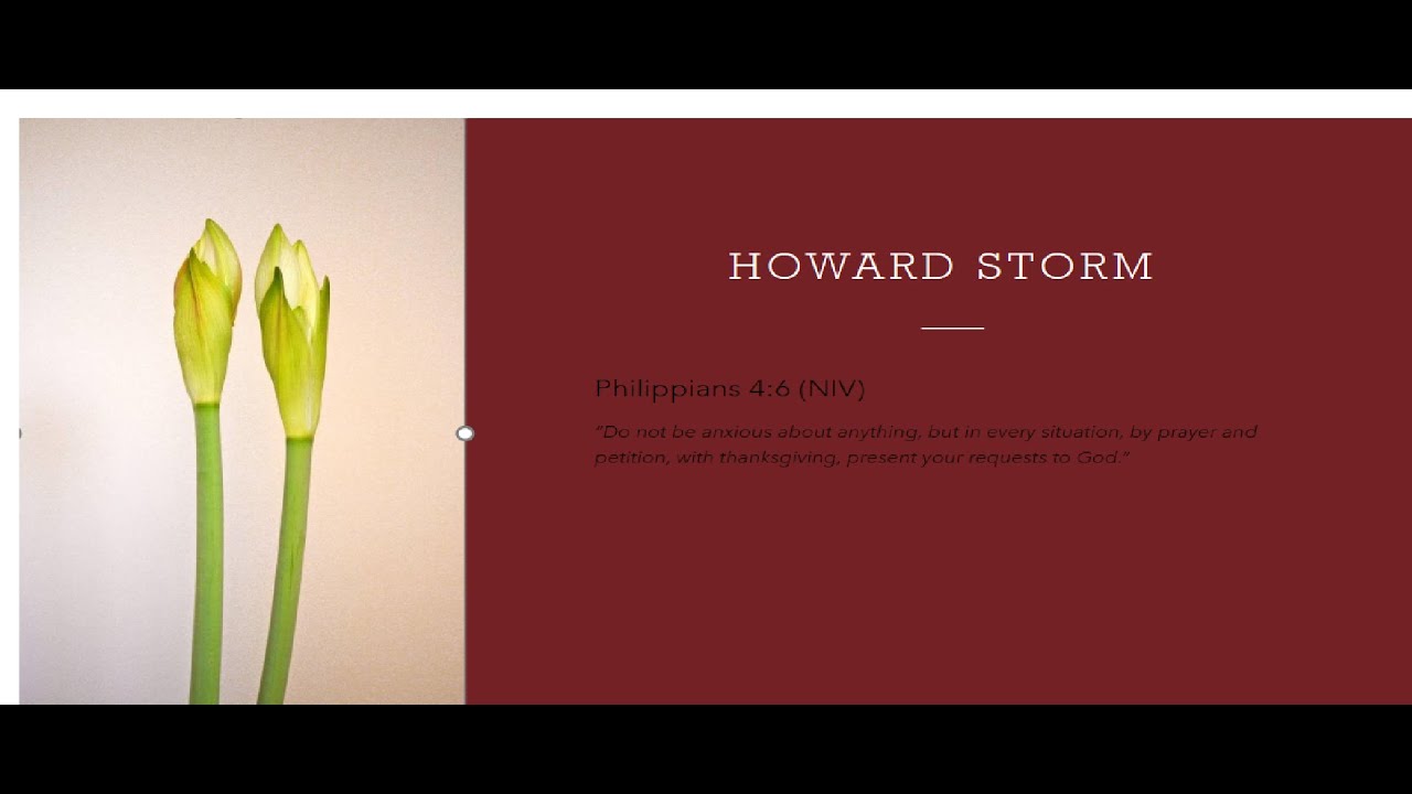 Howard Storm talks With viewer Scott - YouTube