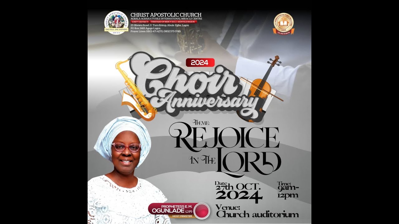 CACAAI LAST SUNDAY SERVICE IN THE MONTH OF OCTOBER 2024. - YouTube