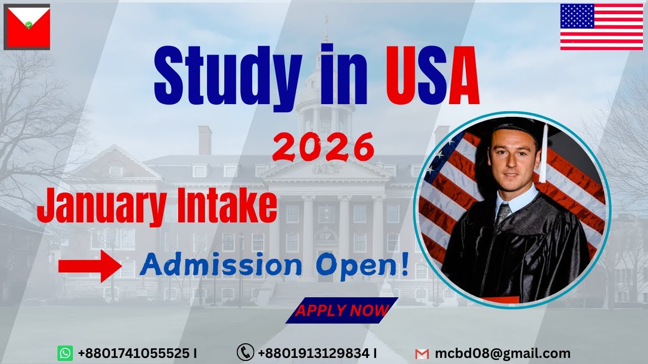 Study in the USA update 2026 আমেরিকা স্টুডেন্ট ভিসা - YouTube