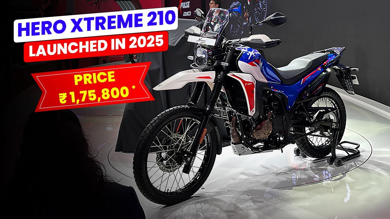 All New Hero Xpluse 210 Launch on Price 1.75 Lakhs || Budget Hero ...