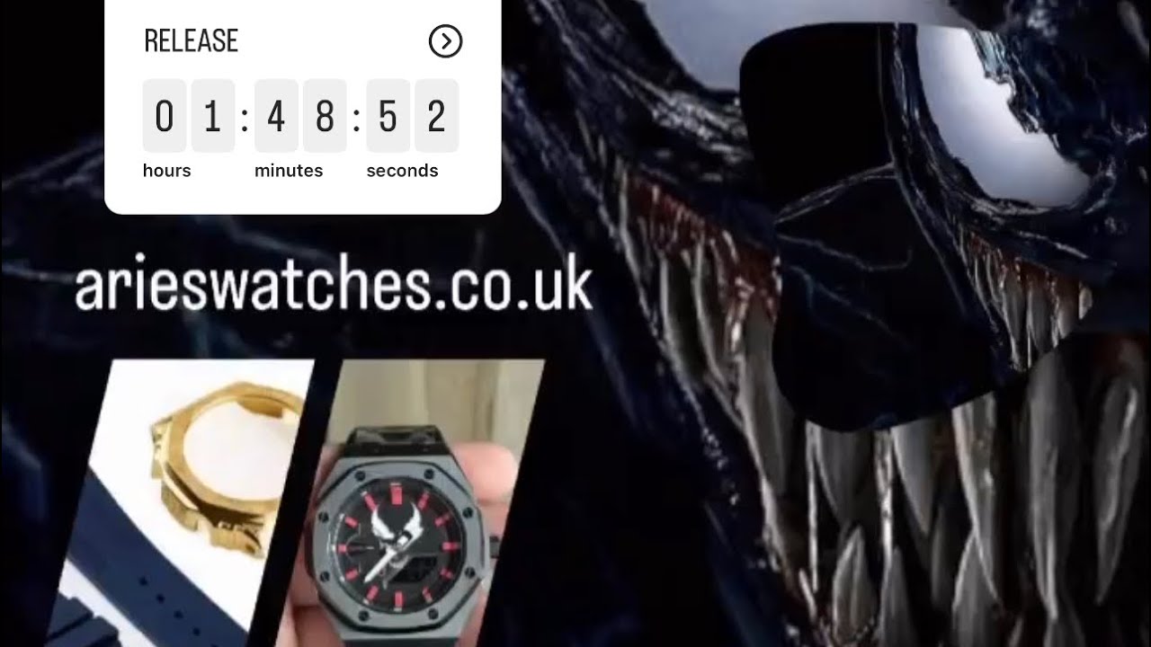 LIMITED VENOM Casio G-Shock GA-2100 ( CINEMATIC MOVIE ) - YouTube