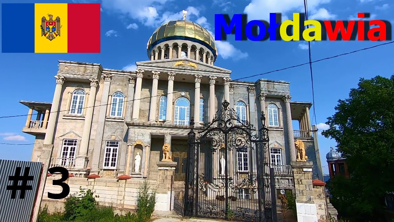 Upadłe królestwo cygańskich pałaców i kąpiel w chrzcielnicy, Mołdawia ...