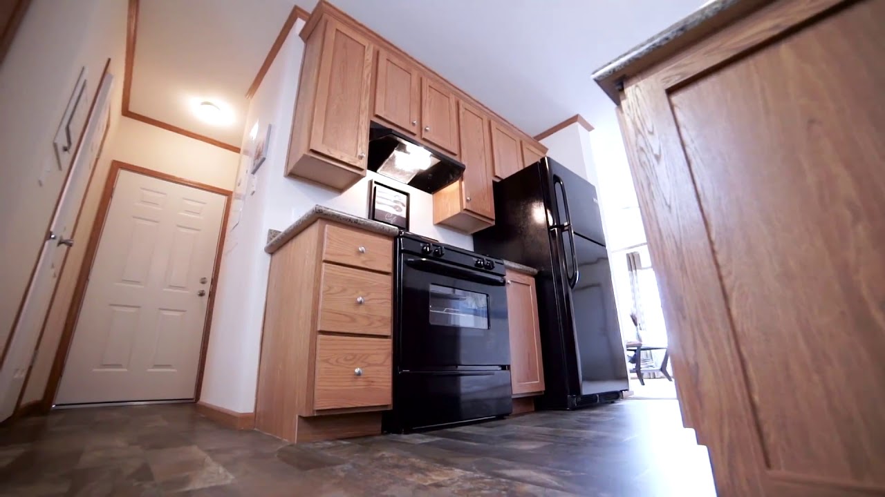 Colony Factory Crafted Homes DB4007-V Beacon Modular Ranch - YouTube