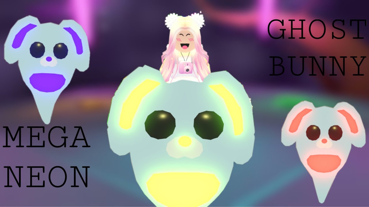 Making a MEGANEON Ghost Bunny! (Adopt Me) - YouTube