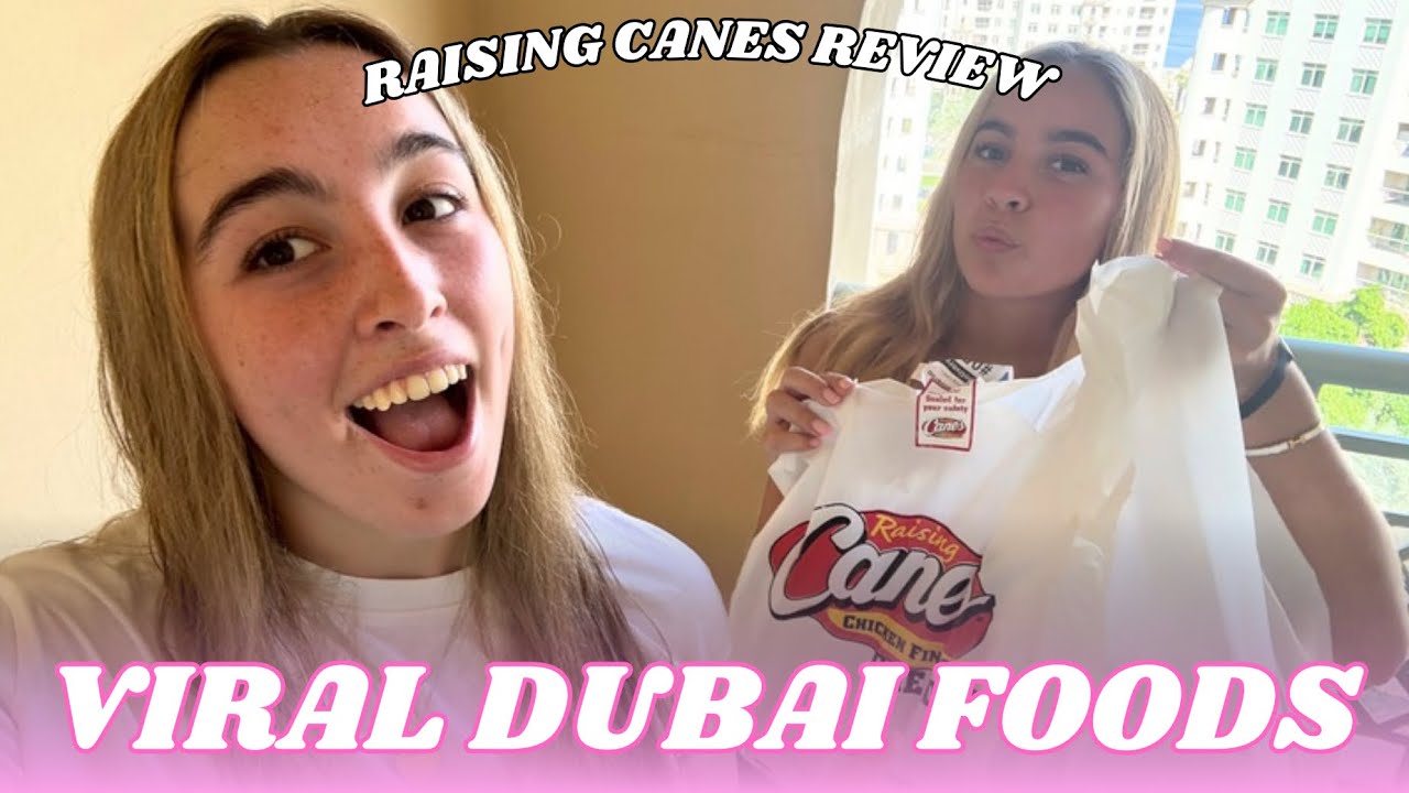Omg MUST TRY VIRAL DUBAI foods | FIRST TIME eating in DUBAI | British ...