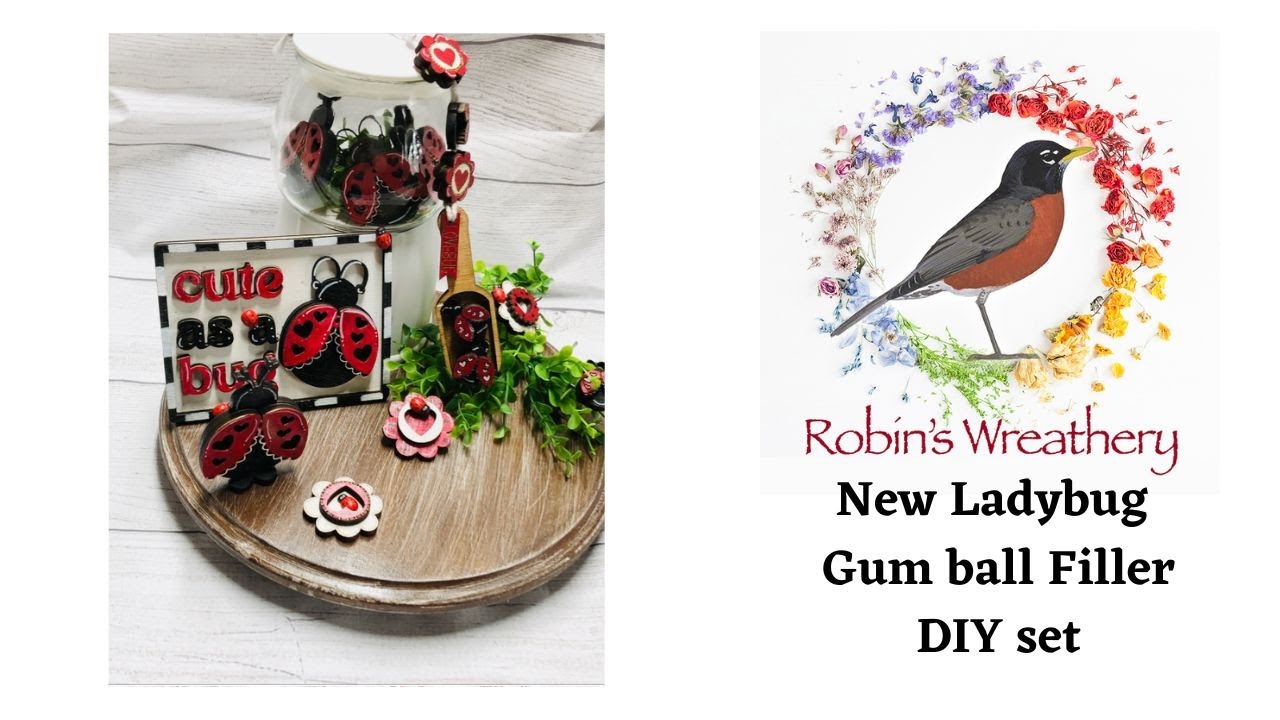 NEW Ladybug Gumball Filler DIY set - YouTube