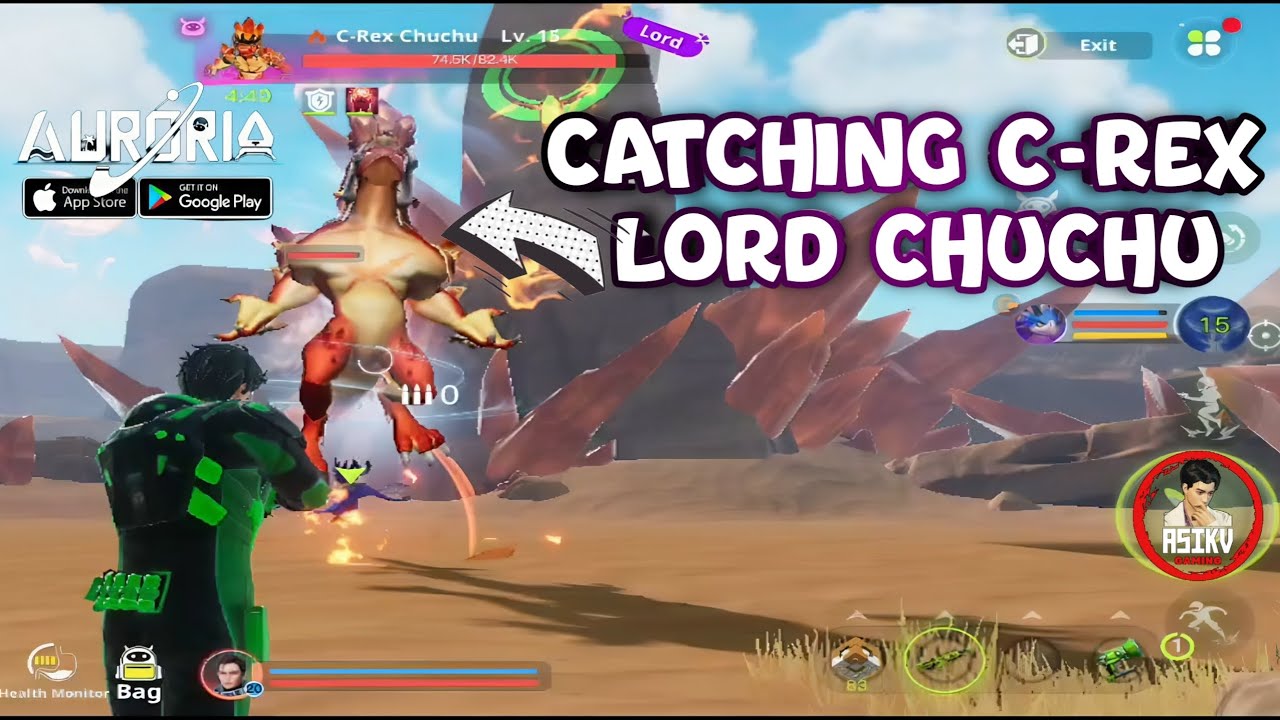 Auroria Catching C-REX LORD CHUCHU | Auroria a playful journey tips and ...