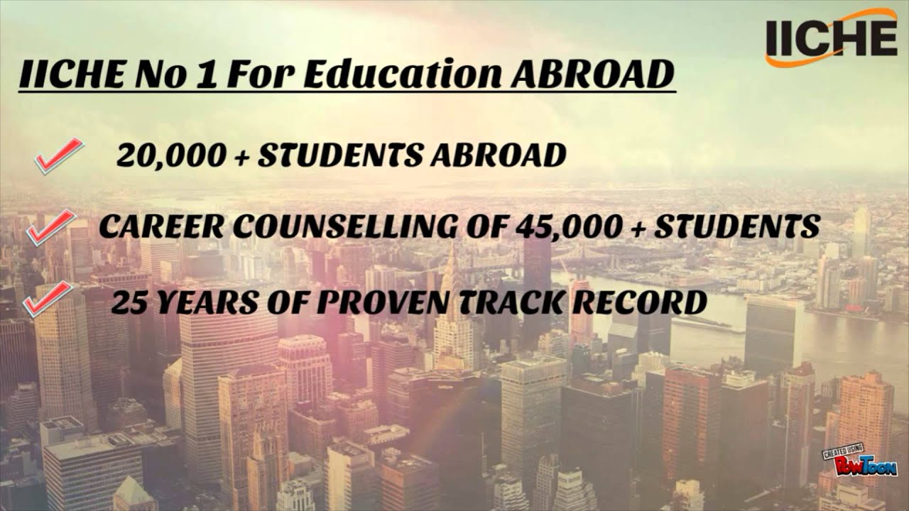 IICHE - Simplifying Education Abroad - YouTube