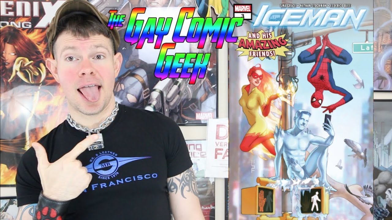 Iceman #3 - Marvel Comic Book Review - Iceman & His Amazing Friends ...