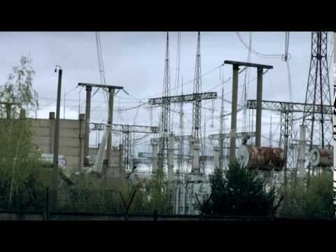 Power Lines Chernobyl Power Plant.electric High Voltage Substation ...