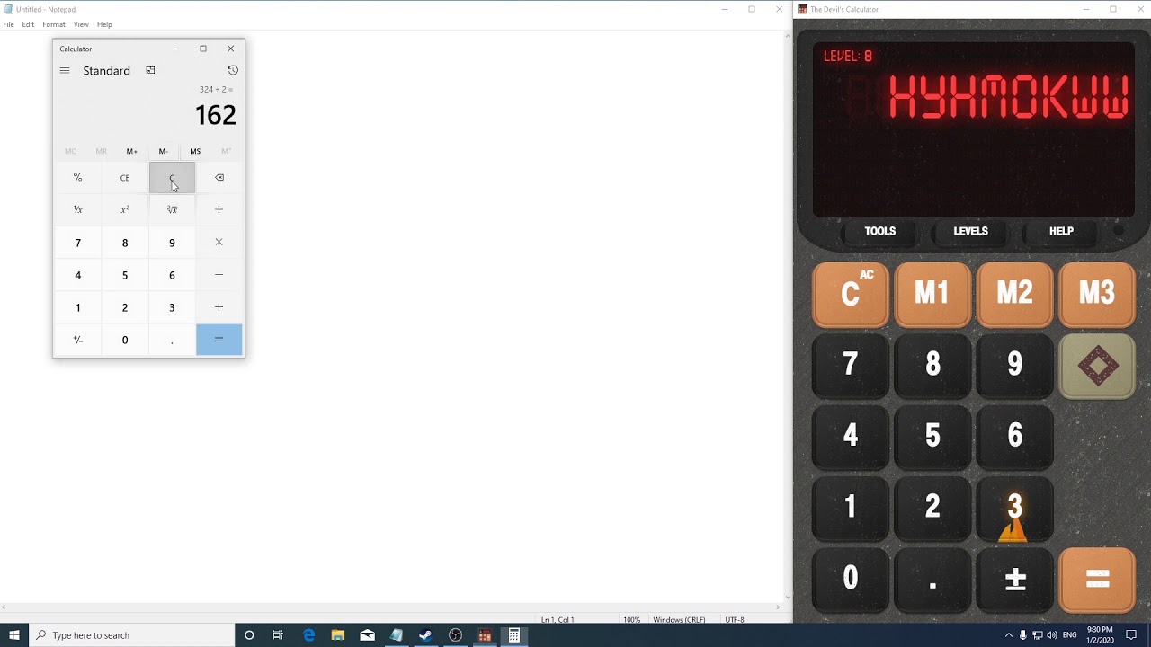 First look at: Devil's Calculator - YouTube