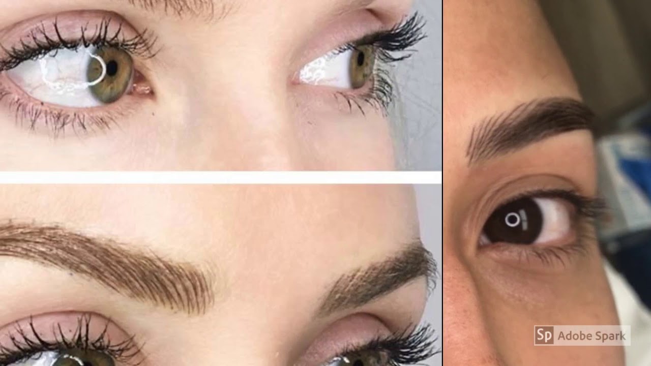 Eyebrow Microblading Training - YouTube