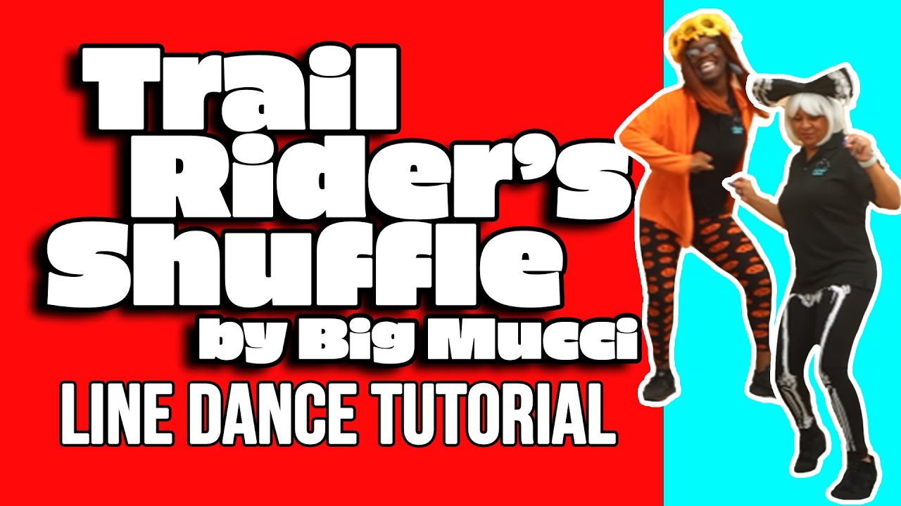 "Trail Rider's Shuffle" Line Dance Tutorial - YouTube