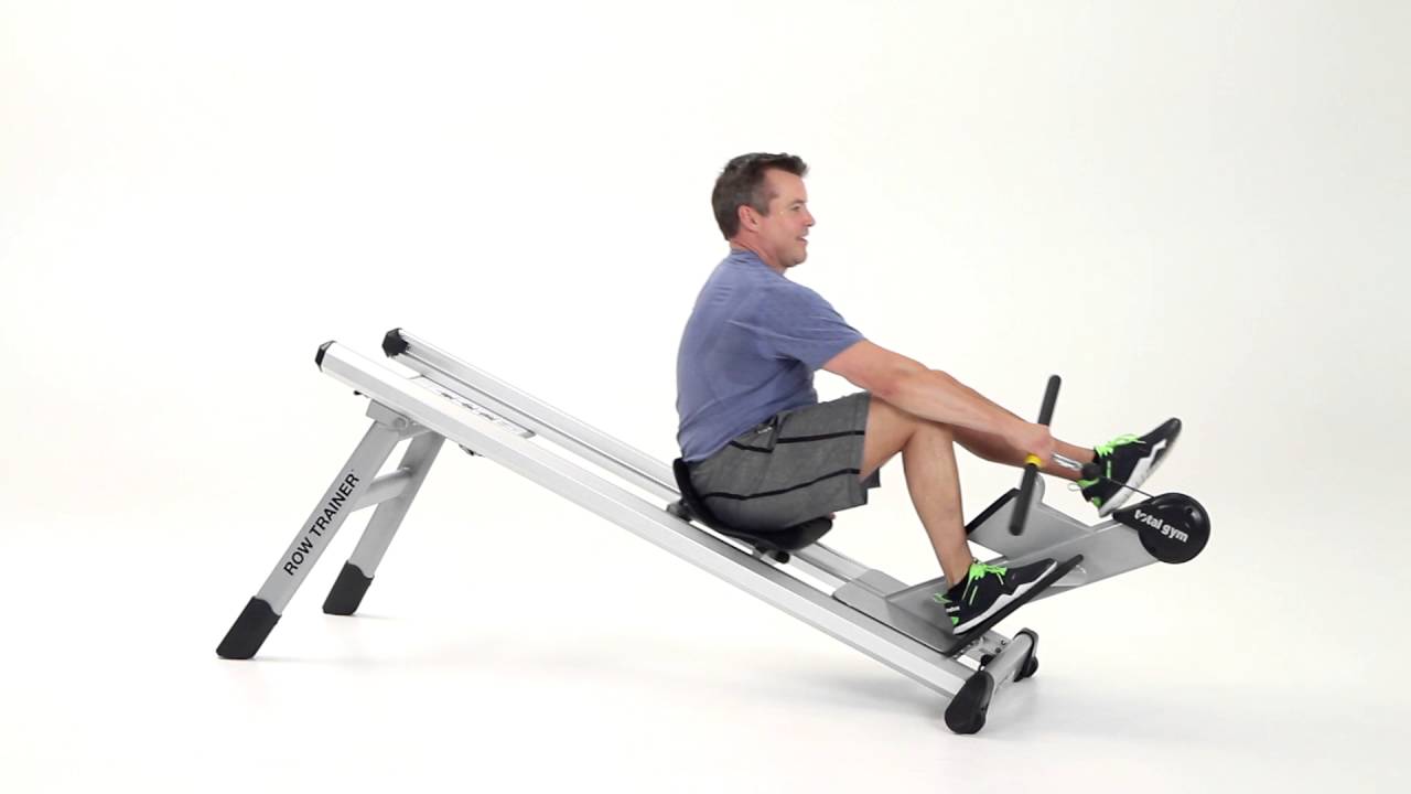 Total Gym Row Trainer - Single Arm Row Single Leg - YouTube