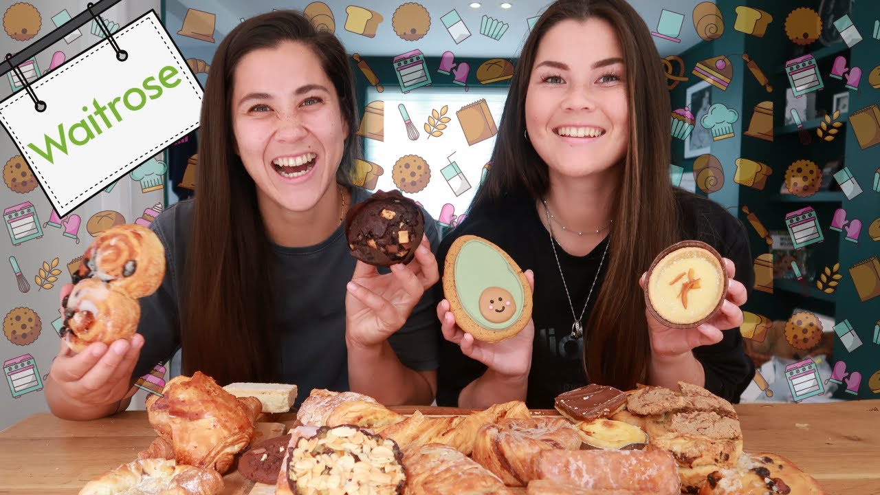 trying the *entire* bakery from WAITROSE | taste test! - YouTube