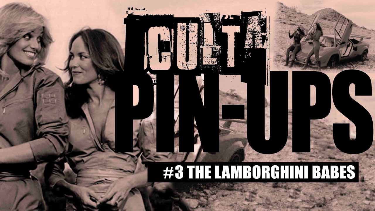 Cult Pin-ups: The Lamborghini Babes | Susan Anton | Catherine Bach ...