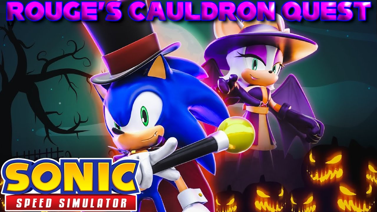 Roblox | Sonic Speed Simulator | ROUGE'S CAULDRON QUEST - YouTube