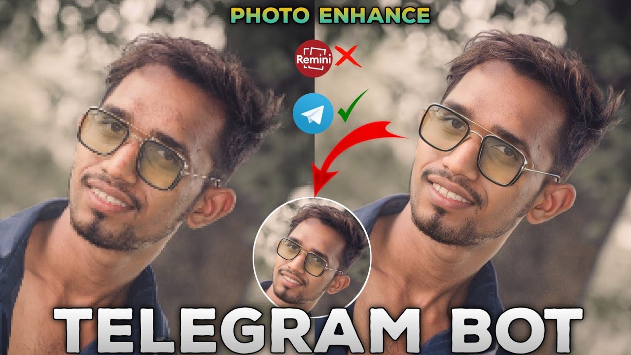 Telegram Bot Photo Quality Improve 100% Free #telegram #photoediting # ...