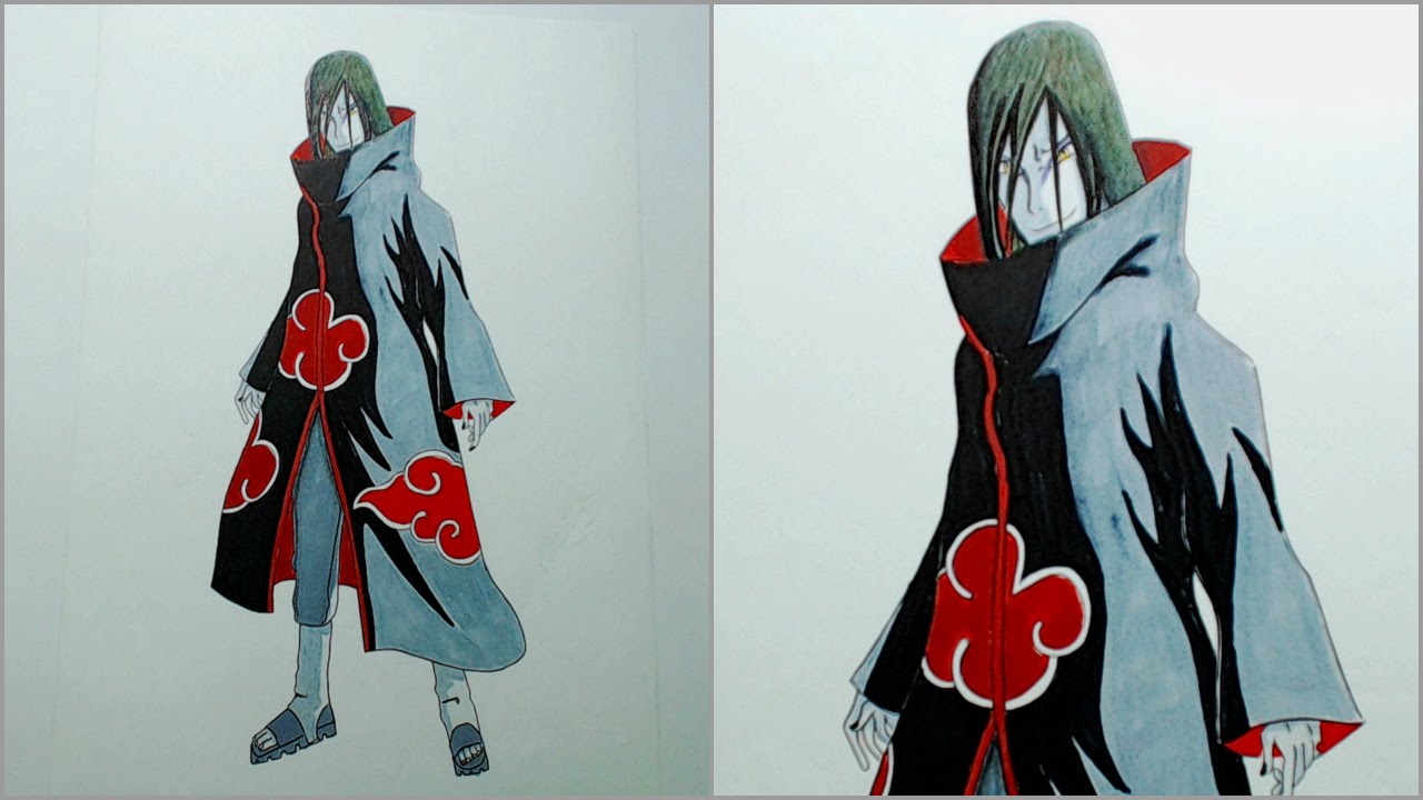 Drawing Orochimaru - Naruto Shippuden - YouTube