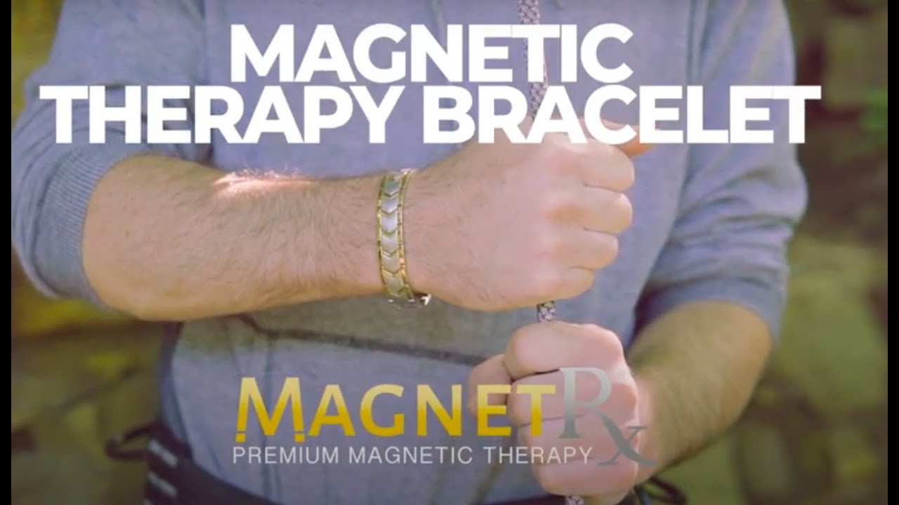 MagnetRX Ultra Strength Magnetic Bracelet for Men Arrow - YouTube