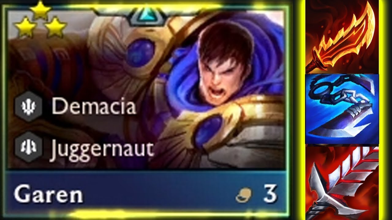 Spin To Win Garen⭐⭐⭐ 3 Star Tft Set 9 Youtube
