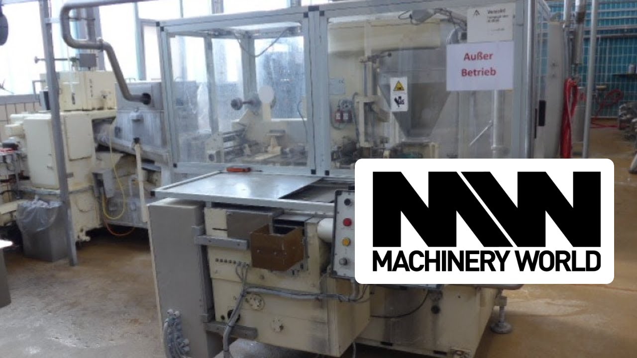Corazza FB 220 Butter Moulding and Packaging Machine - YouTube