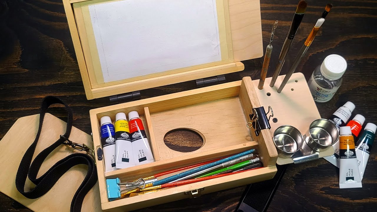 MINI POCHADE BOX | OIL PAINTING - YouTube