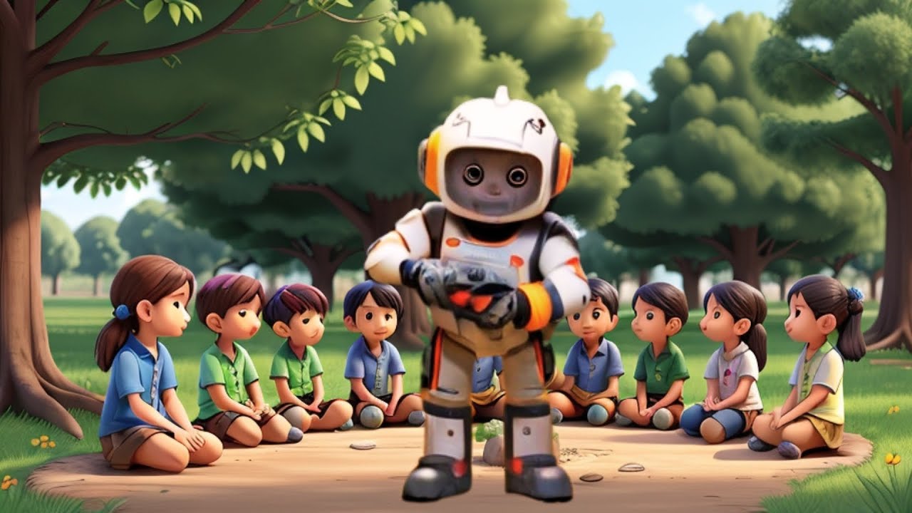 Brave Village Boys and the High-Tech Hero - YouTube