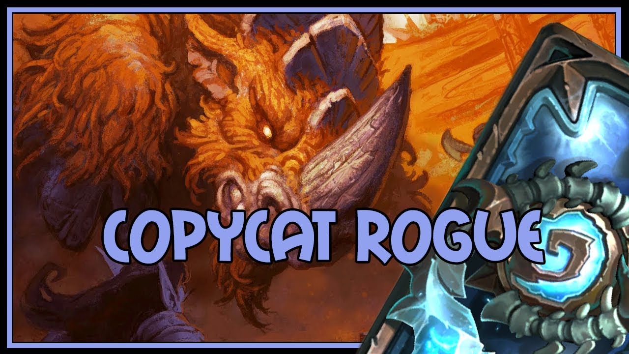 Hearthstone: Copycat rogue (control paladin) - YouTube