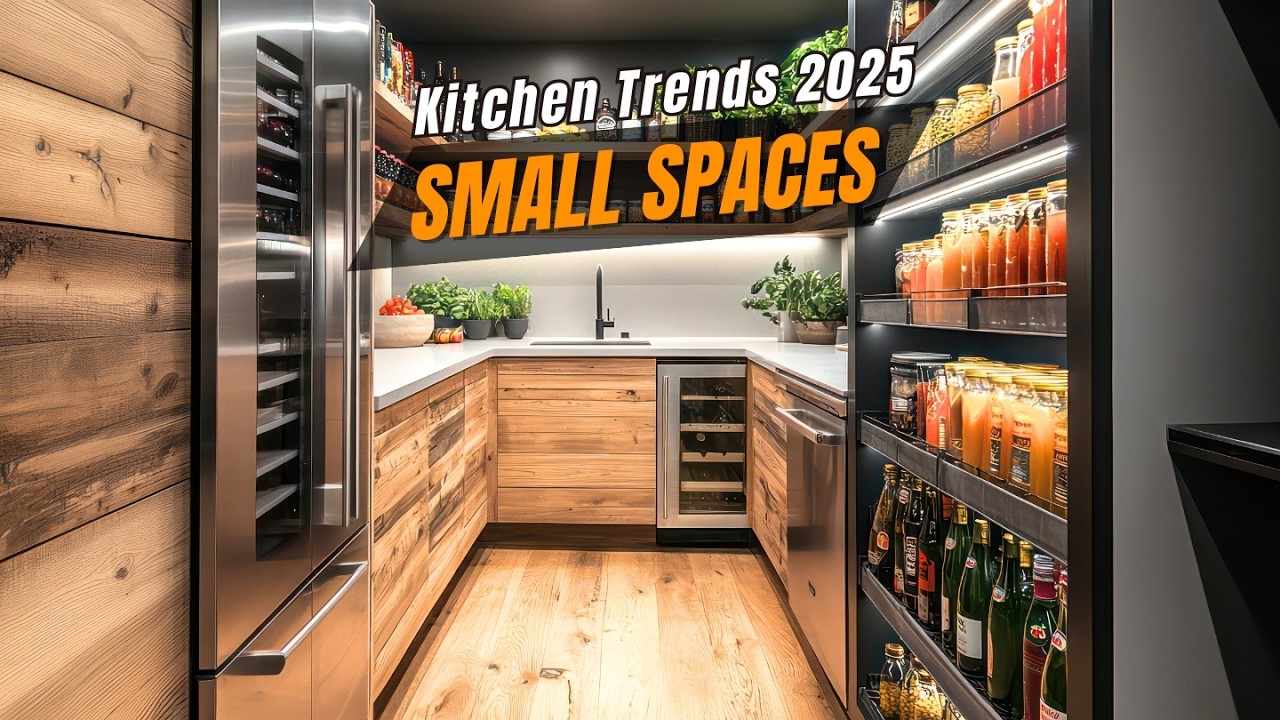 Is Your Small Kitchen Ready for 2025? Must-See Trends Inside! - YouTube