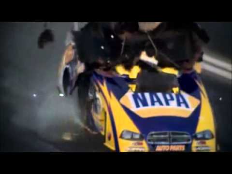 Onboard Ron Capps Topfuel Funny Car Explosion - YouTube