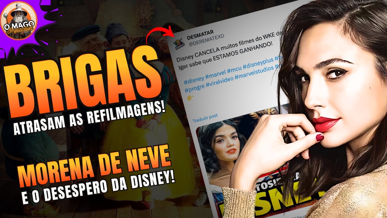 A DISNEY NÃO SABE O QUE FAZER COM BRANCA DE NEVE E RACHEL ZEGLER ...