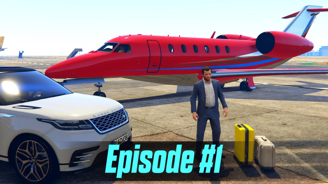My First GTA V Gameplay #1 - YouTube