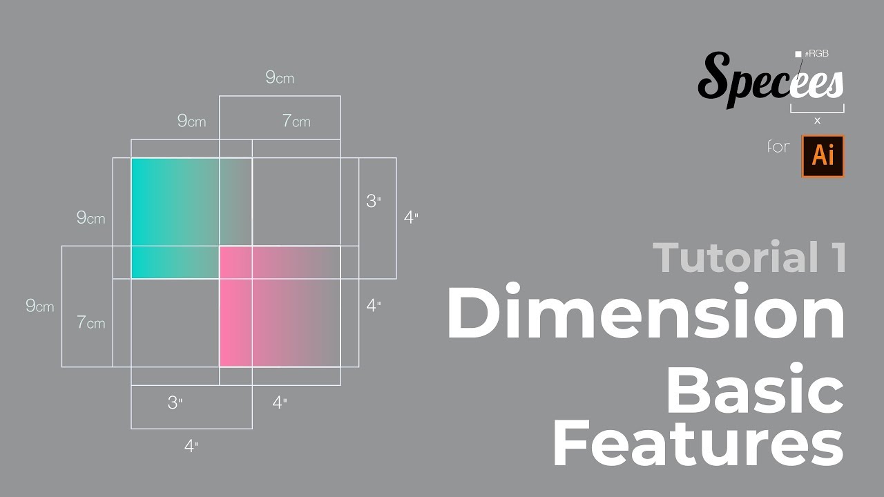Specees Tutorial 1 Make Dimensions Or Measurement In Adobe