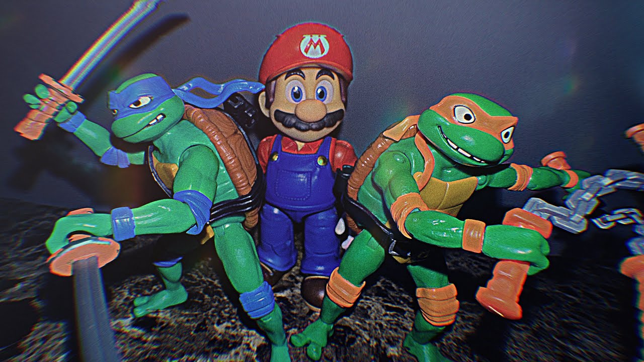 TMNT robot chicken Stop Motion recreation - YouTube