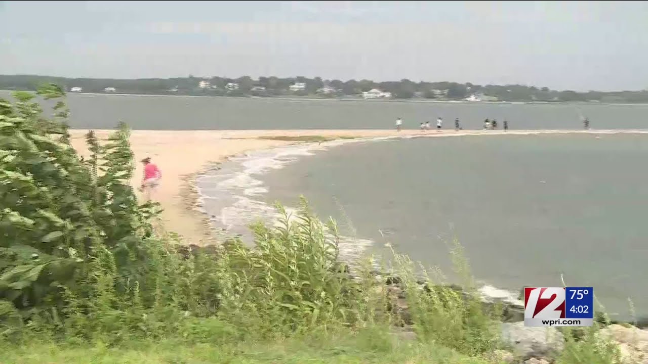 Woman, 28, dies after being pulled from water at Conimicut Point - YouTube