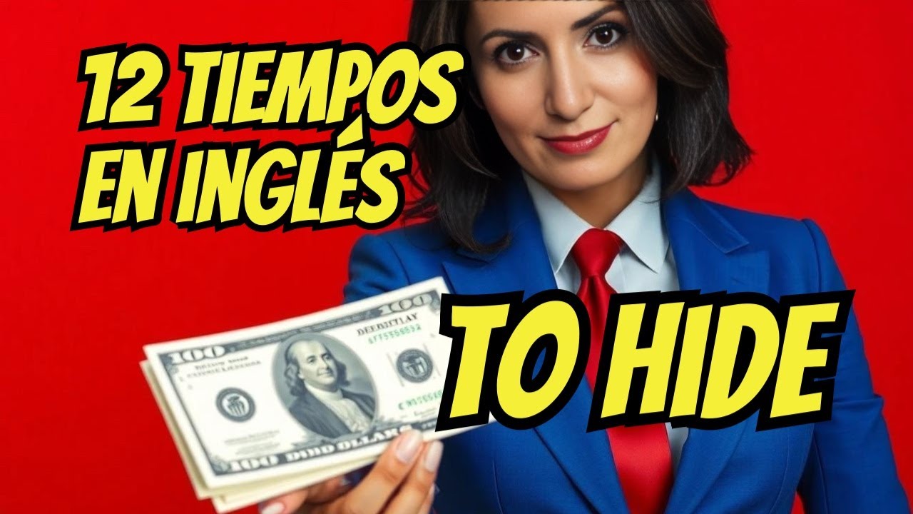 ¿Sabes usar el verbo TO HIDE en 12 tiempos en INGLÉS? - YouTube