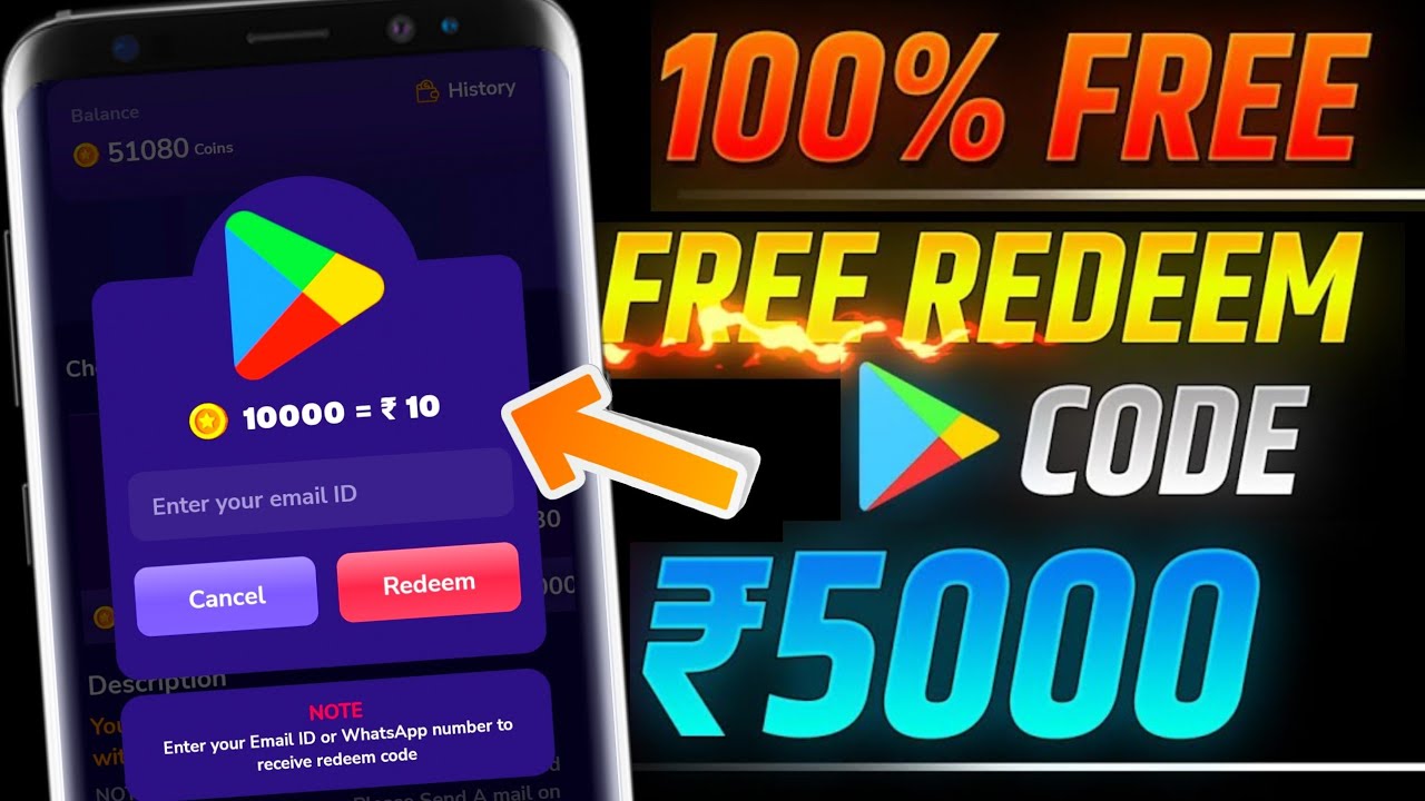 Rupe App | Google Play Gift Card Earning App 2023 | Free Redeem Code ...
