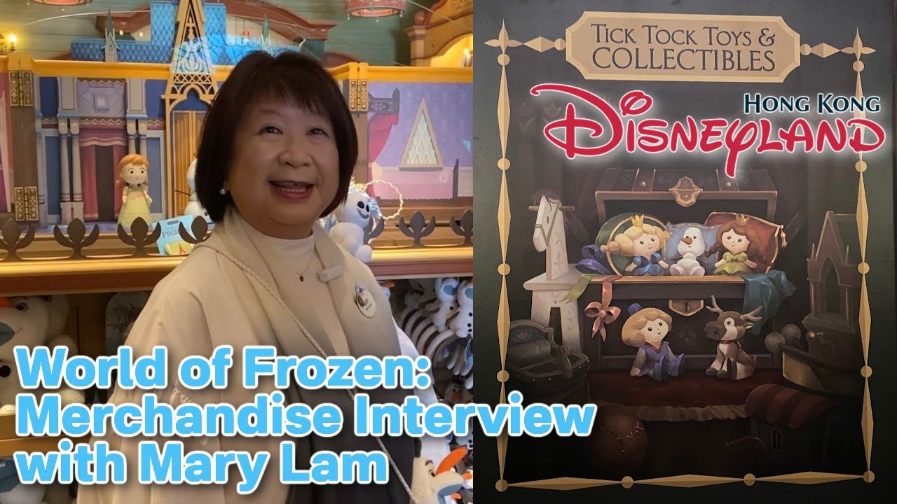 World of Frozen: Interview with Mary Lam, Merchandise Director | Hong Kong Disneyland - YouTube