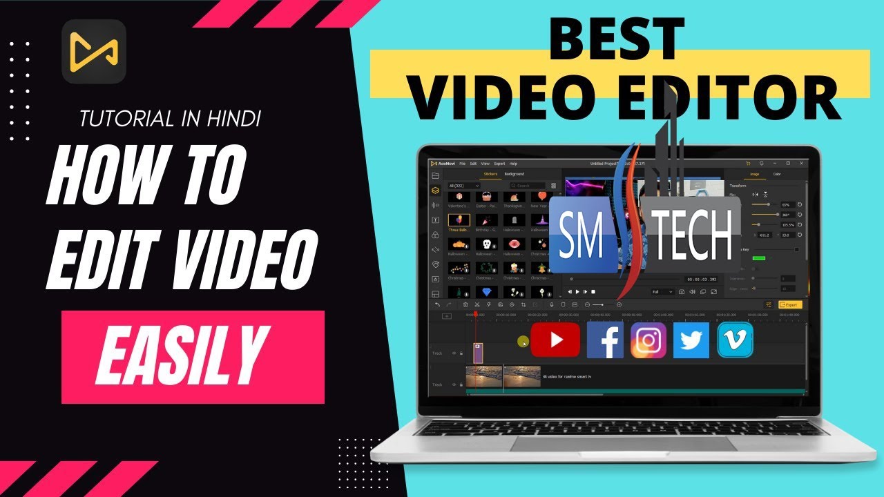 HOW TO EDIT ANY VIDEO FREE IN SIMPLE WAY|ACE MOVI VIDEO EDITOR FREE|HOW ...